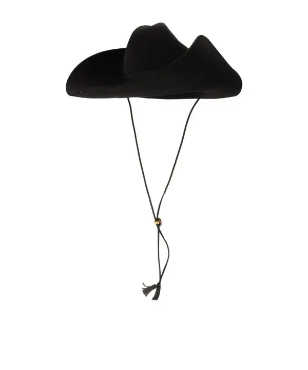 Gucci Woolen Wide-brim Retro Hat