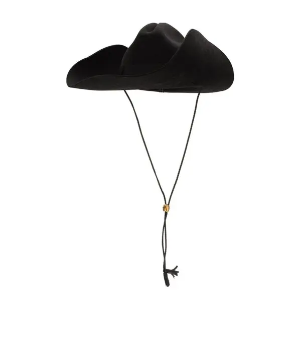 Gucci Woolen Wide-brim Retro Hat