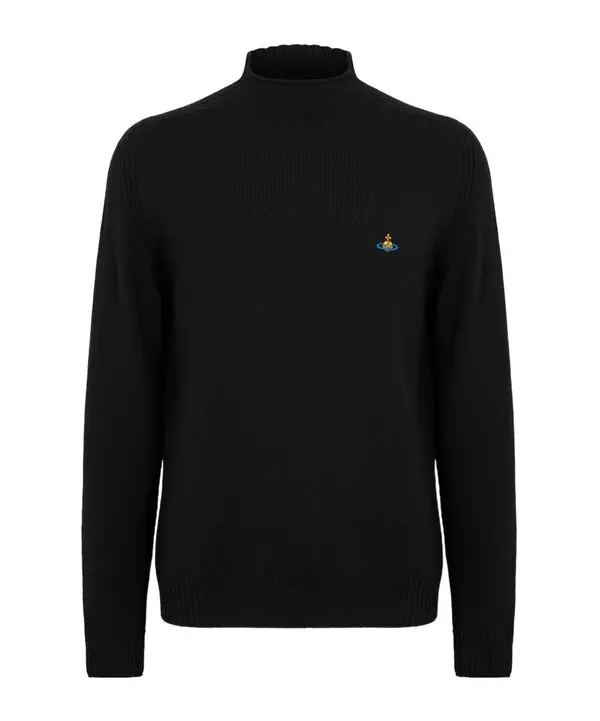 VIVIENNE WESTWOOD Crew Neck Jumper - Black