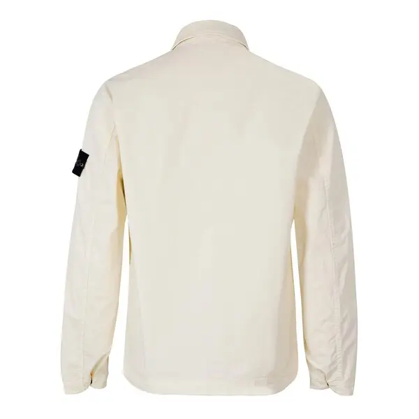 Stone Island Gd Overshirt Sn62 - White