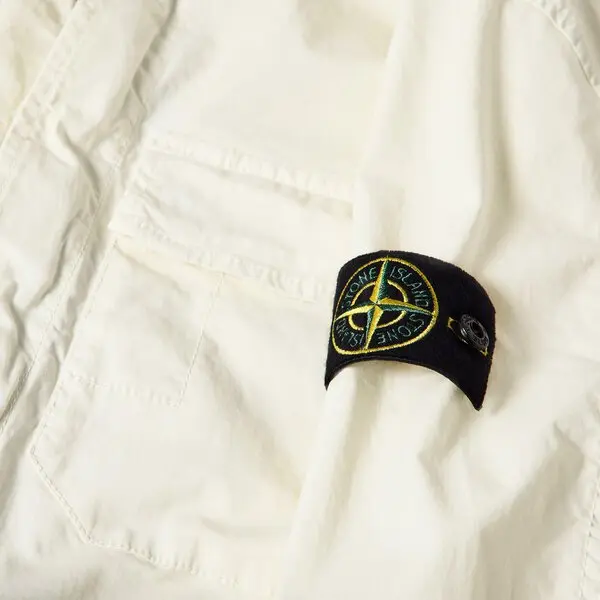 Stone Island Gd Overshirt Sn62 - White