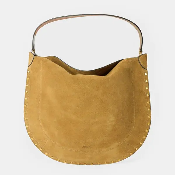 Isabel Marant Étoile Suede Hobo Bag With Studded Details