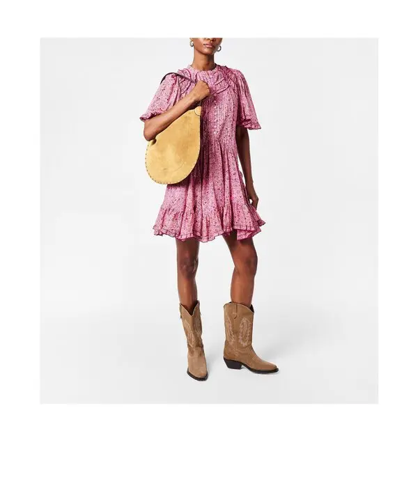 Isabel Marant Étoile Suede Hobo Bag With Studded Details