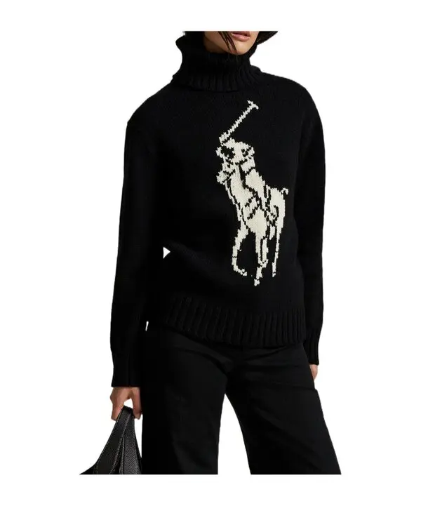Polo Ralph Lauren Knitted Crew Neck Jumper With Pony Logo