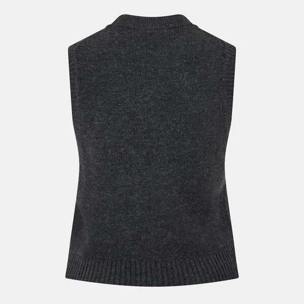 GANNI Floral Graphic Knit Vest