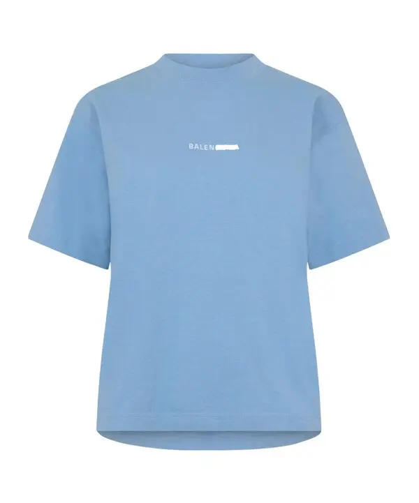 Balenciaga Logo Embroidered T-shirt