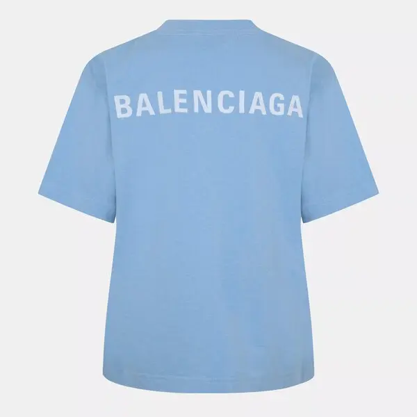Balenciaga Logo Embroidered T-shirt