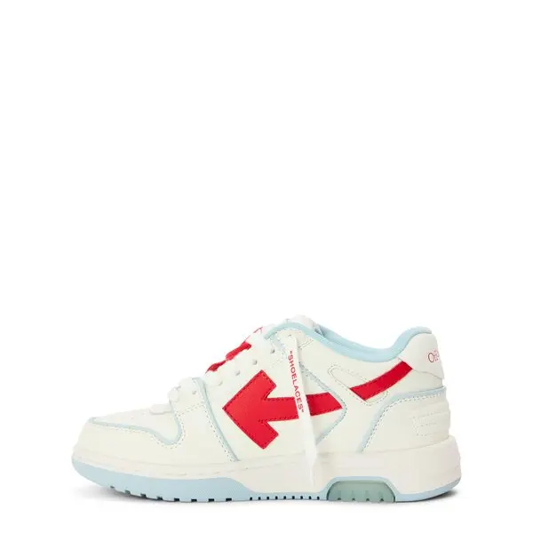 Off-White Low-top Trainers With Red Arrow Logo