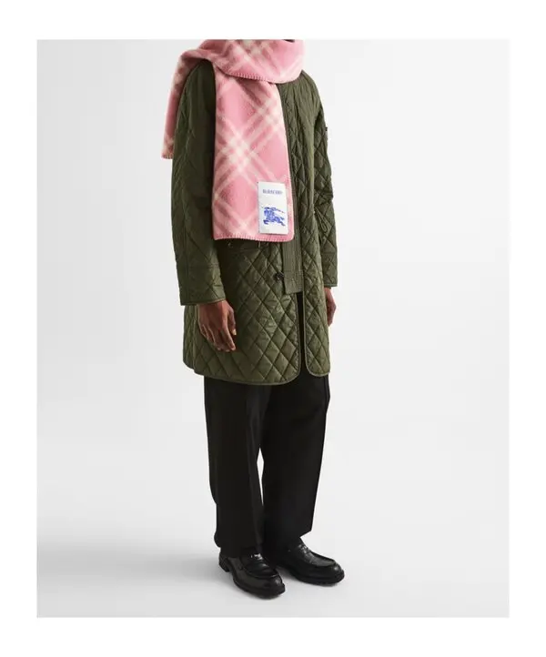 Burberry Plaid Pattern Scarf