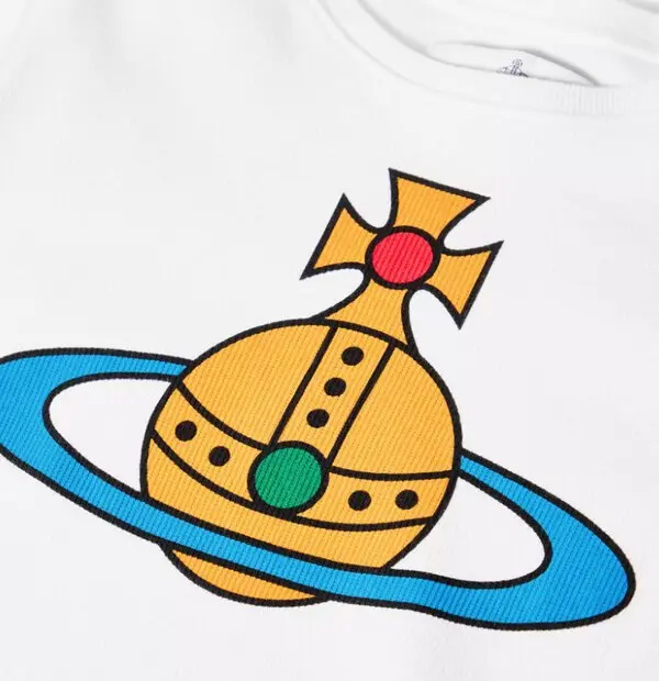 VIVIENNE WESTWOOD Orb Print Baby Tee