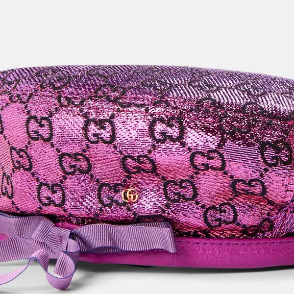 Gucci Metallic Monogram Beret