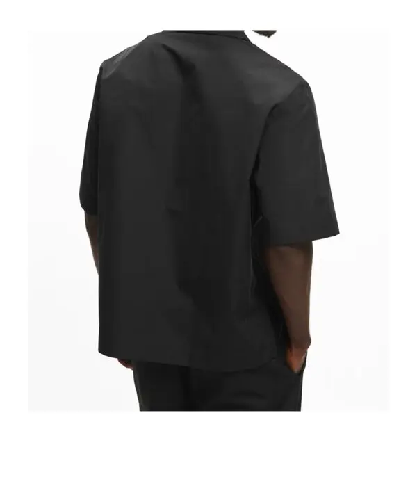 Givenchy Giv Boxy Fit Short Sleeve Plain Shirt