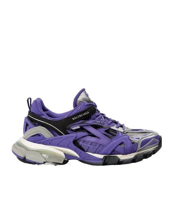 Balenciaga Gradient Track Sneakers - Purple