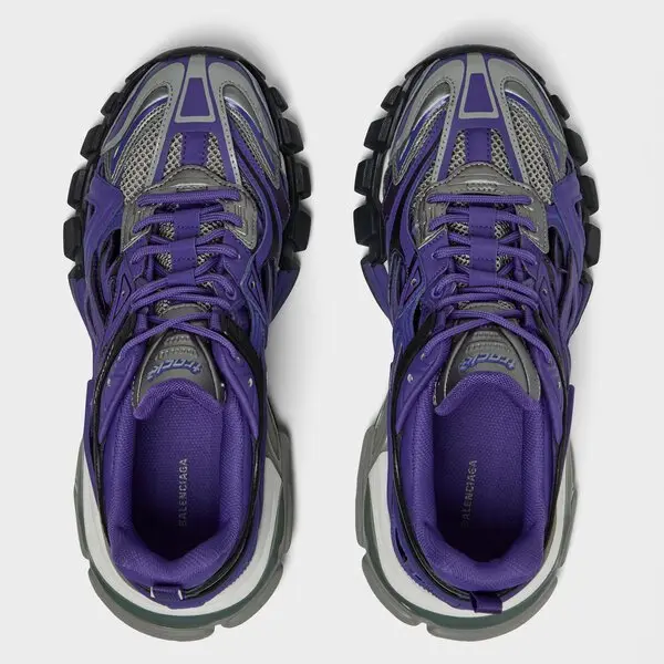 Balenciaga Gradient Track Sneakers - Purple