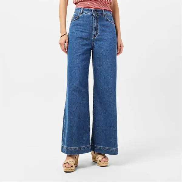 Max Mara Wide Leg Jeans