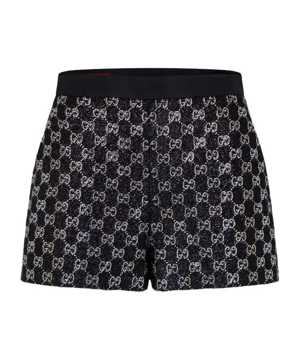 Gucci Logo Pattern Shorts