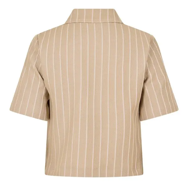 Max Mara Striped Short Sleeve Jacket