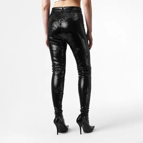 Balenciaga Over-the-knee Sequined Stiletto Boots