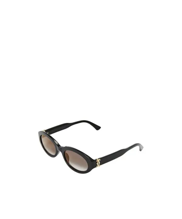 Cartier Oval Sunglasses - Black