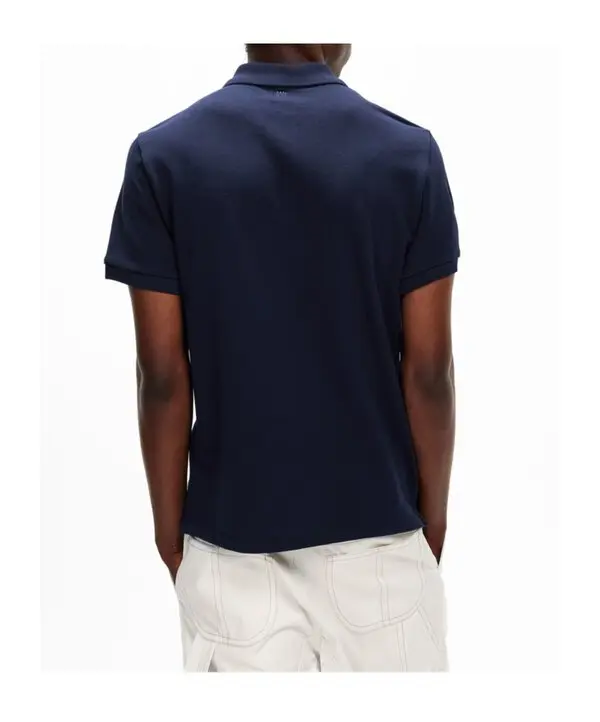 AMI Paris De Coeur Polo Shirt - Black