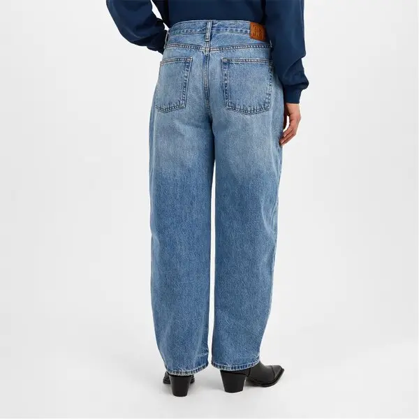 ANINE BING Fritz Jeans Relaxed Fit Denim - Baltic Blue
