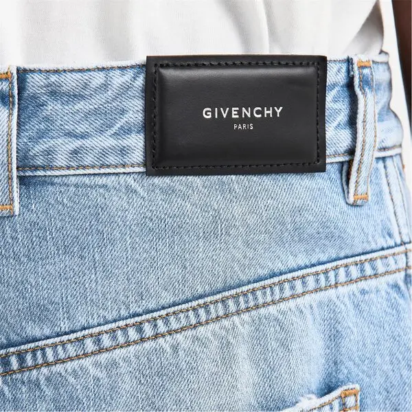 Givenchy Seamed Straight-leg Jeans