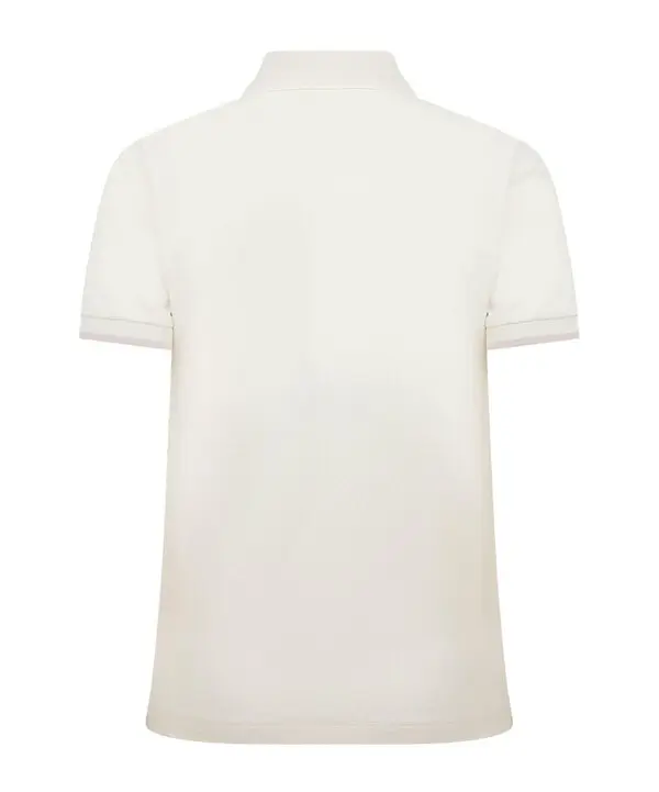 Moncler Short-sleeved Polo Shirt With Logo Detail