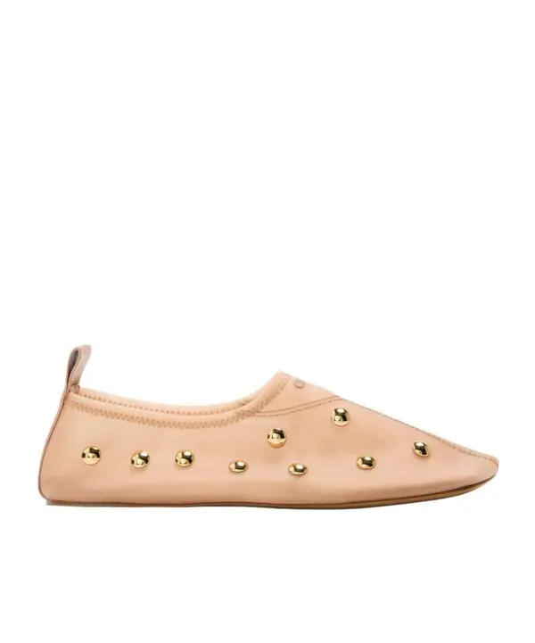 Chloé Studded Ballet Flats