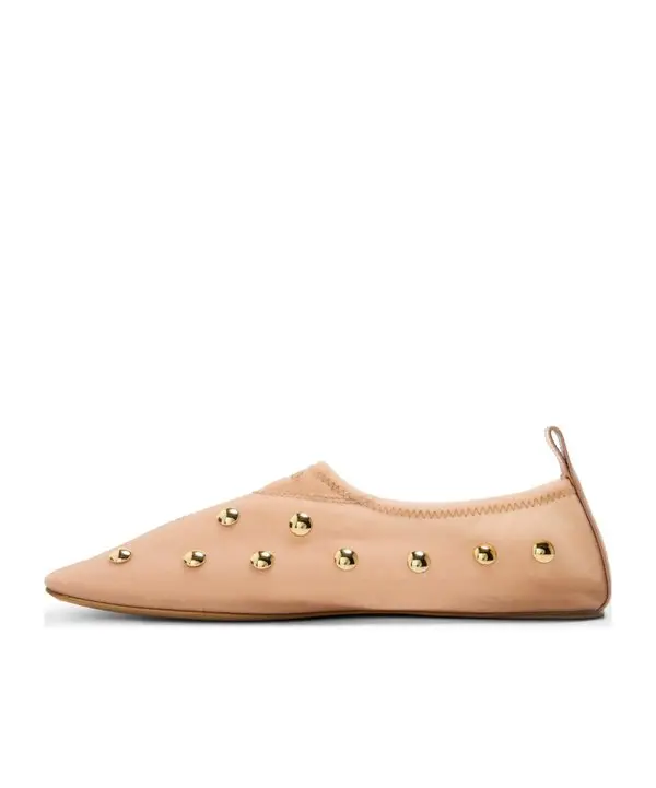 Chloé Studded Ballet Flats