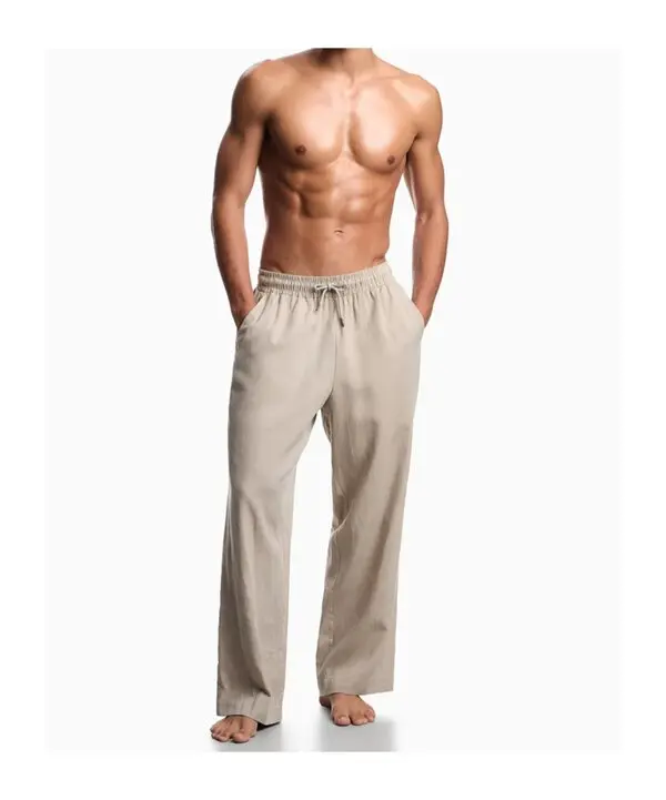 Emporio Armani Straight Beach Casual Pants