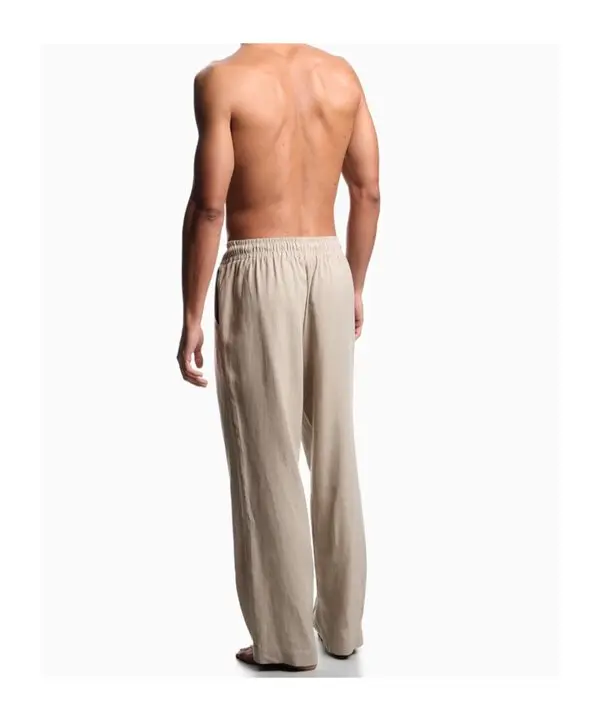 Emporio Armani Straight Beach Casual Pants