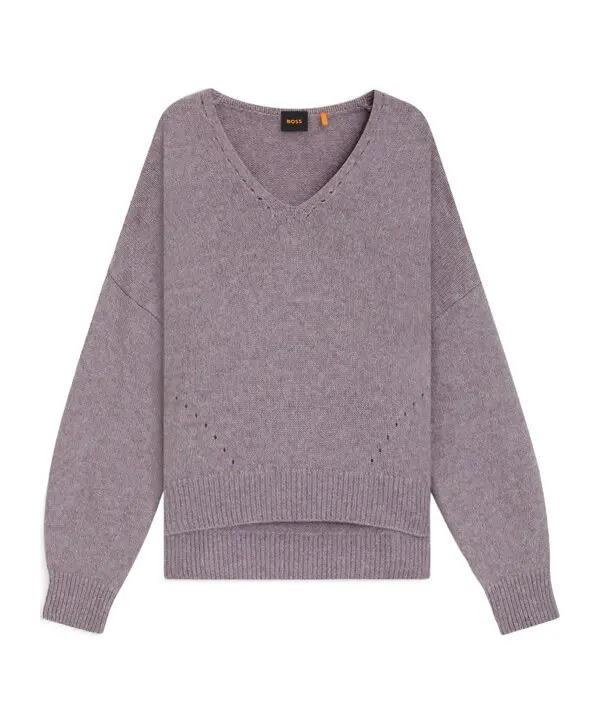 Hugo Boss Fondyssa Jumper - Gray