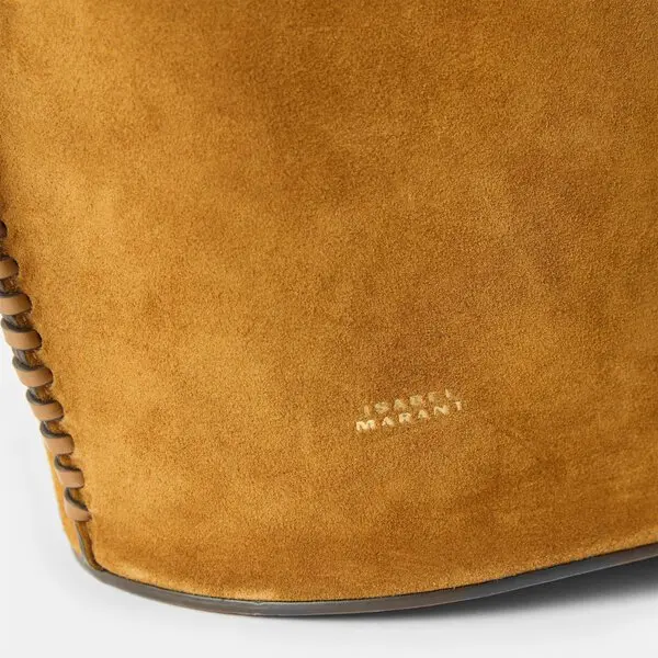 Isabel Marant Étoile Suede Shoulder Bag - Brown