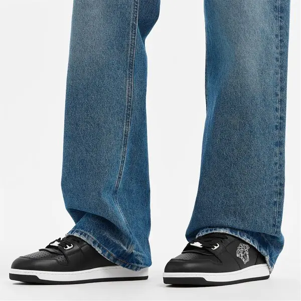 Versace Logo Low-top Sneakers