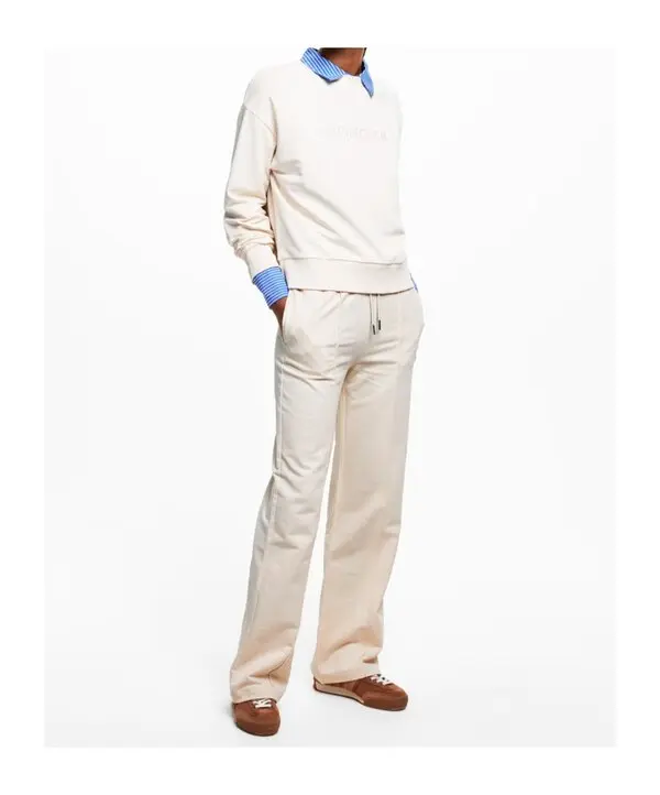 Moncler Wide Leg Casual Pants