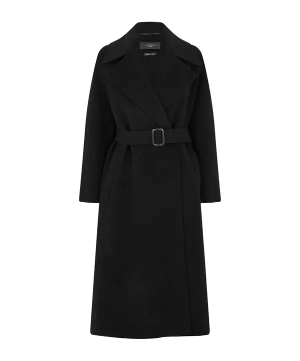 Max Mara Manu Wool Longline Overcoat