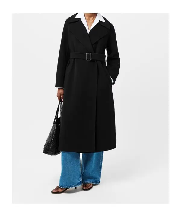 Max Mara Manu Wool Longline Overcoat