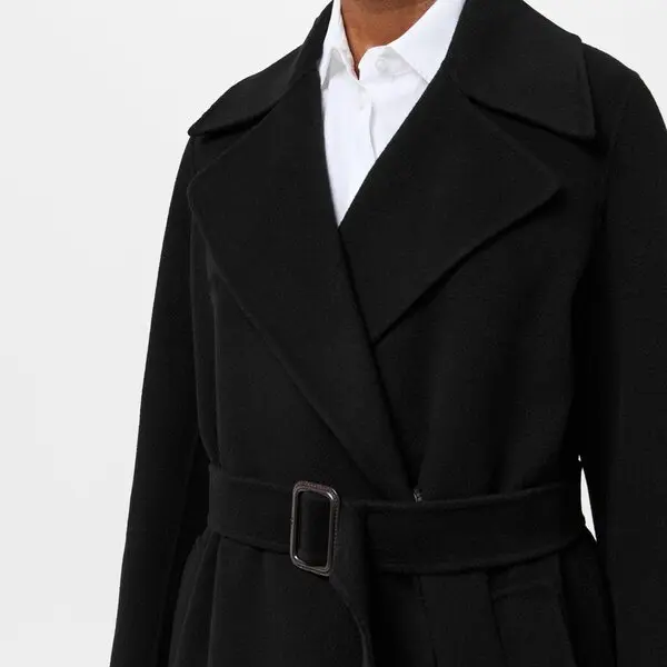 Max Mara Manu Wool Longline Overcoat