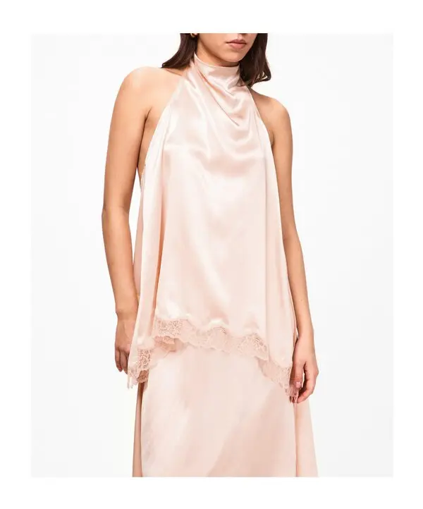 Magda Butrym Champagne Top
