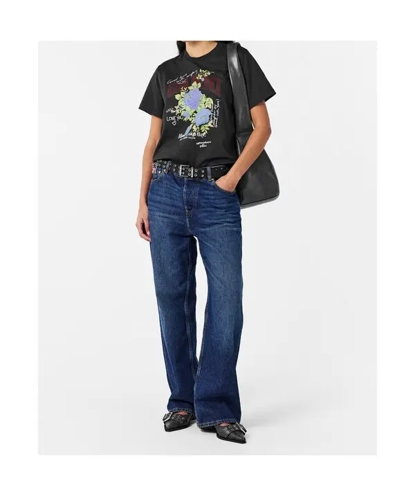 GANNI Printed T-shirt