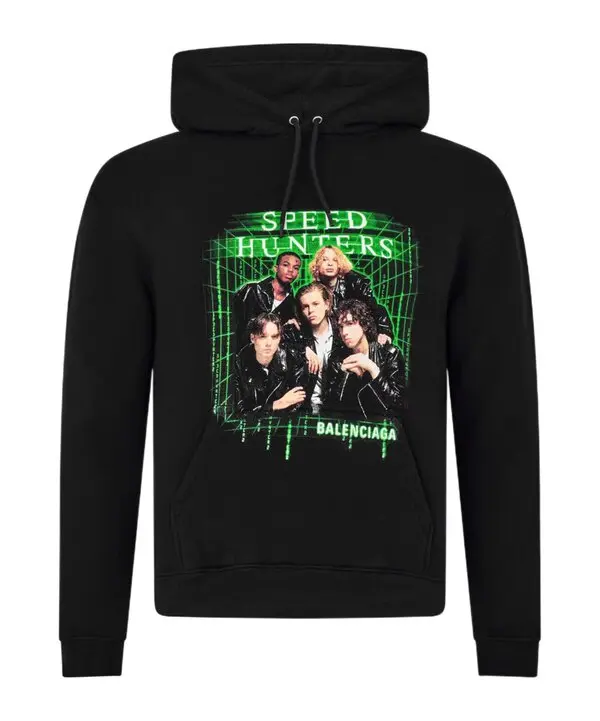 Balenciaga Speedhunters Printed Hoodie