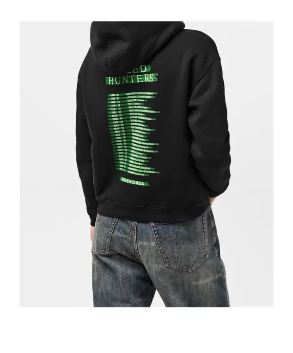 Balenciaga Speedhunters Printed Hoodie