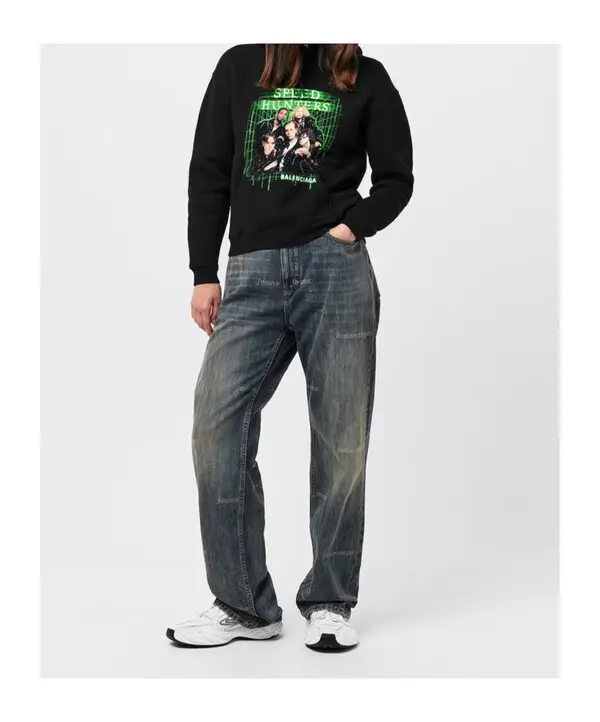 Balenciaga Speedhunters Printed Hoodie