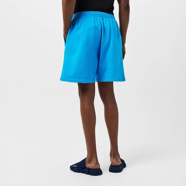 Balenciaga Logo Jersey Shorts