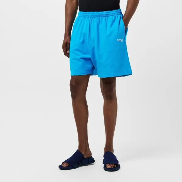 Balenciaga Logo Jersey Shorts