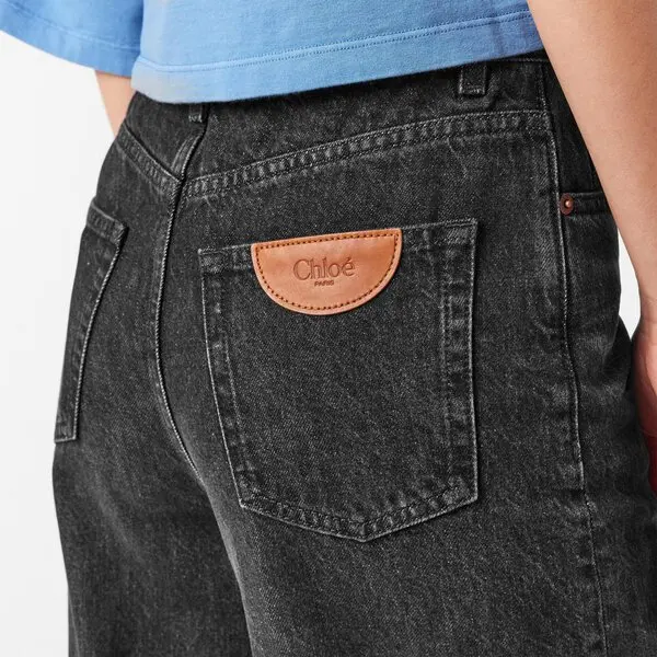Chloé Straight-leg Jeans - Black
