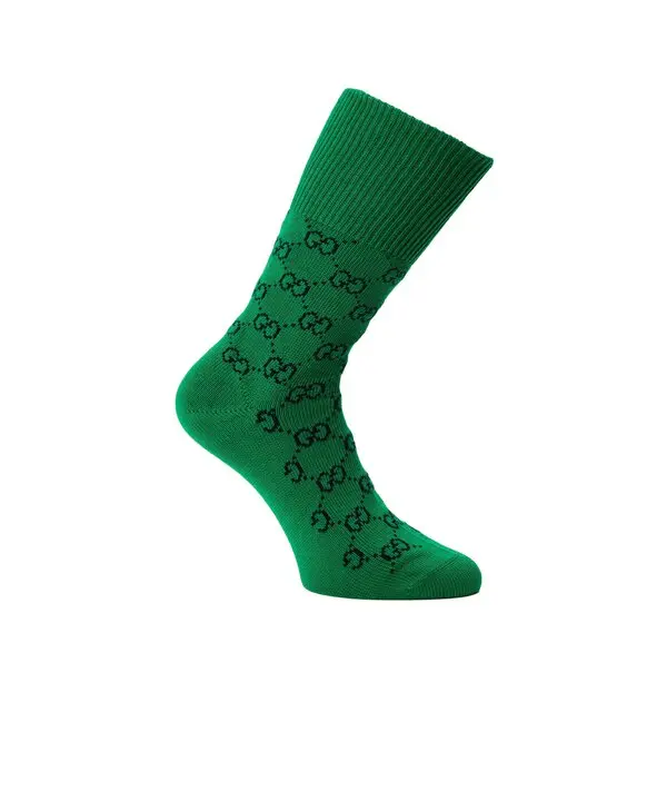 Gucci Logo Ribbed Socks