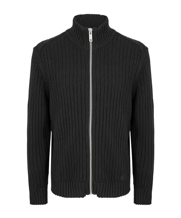 Hugo Boss Zip Knitted Top