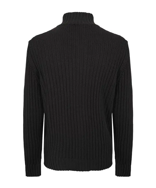 Hugo Boss Zip Knitted Top