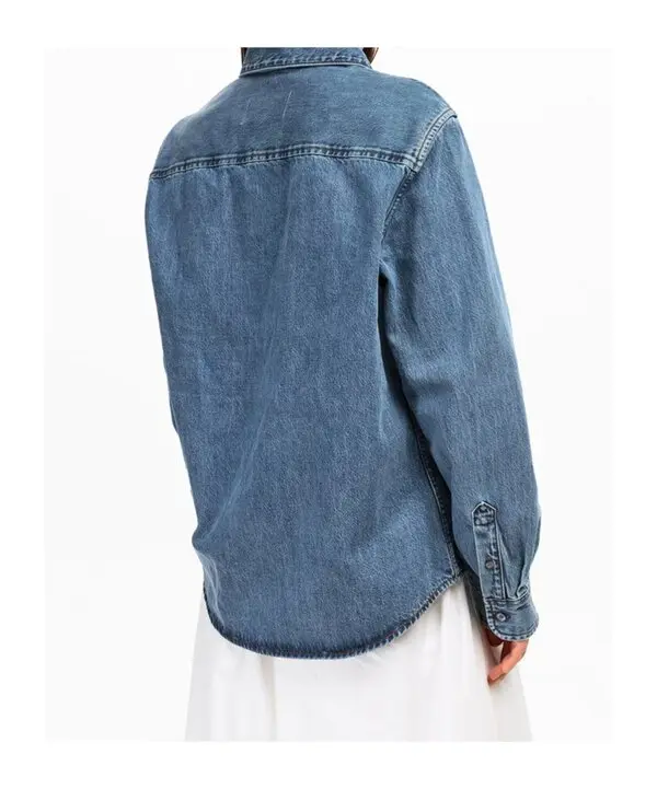 AMI Paris Long Sleeve Denim Shirt